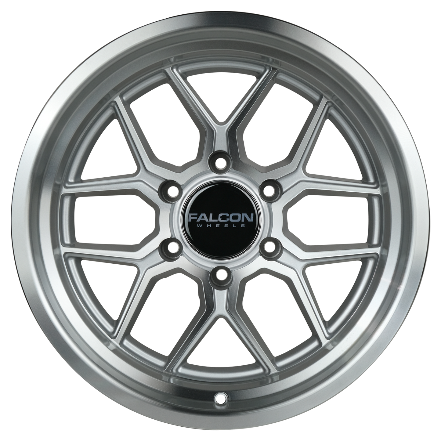Falcon Wheels TX1 Apollo 17x9 Silver Machine – Roam Overland Outfitters