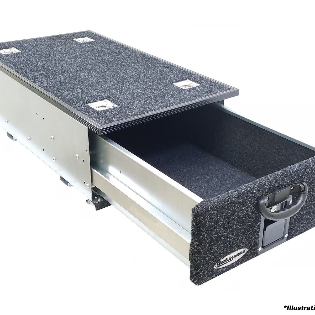 DOBINSONS REAR DRAWER SYSTEM (SINGLE) - 35.4" X 19.7" X 10" - RD80-100 ...